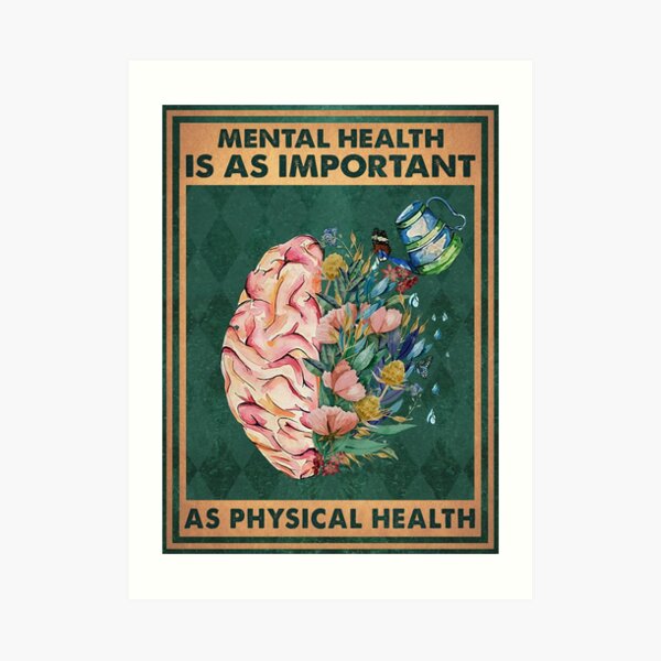 Lámina artística «La salud mental del trabajador social es tan ...