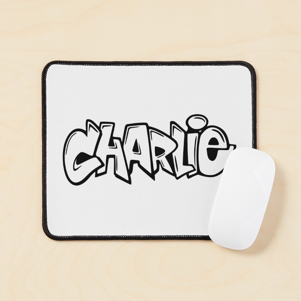 "Charlie - Graffiti Name Design" Sticker for Sale by NameThatShirt ...