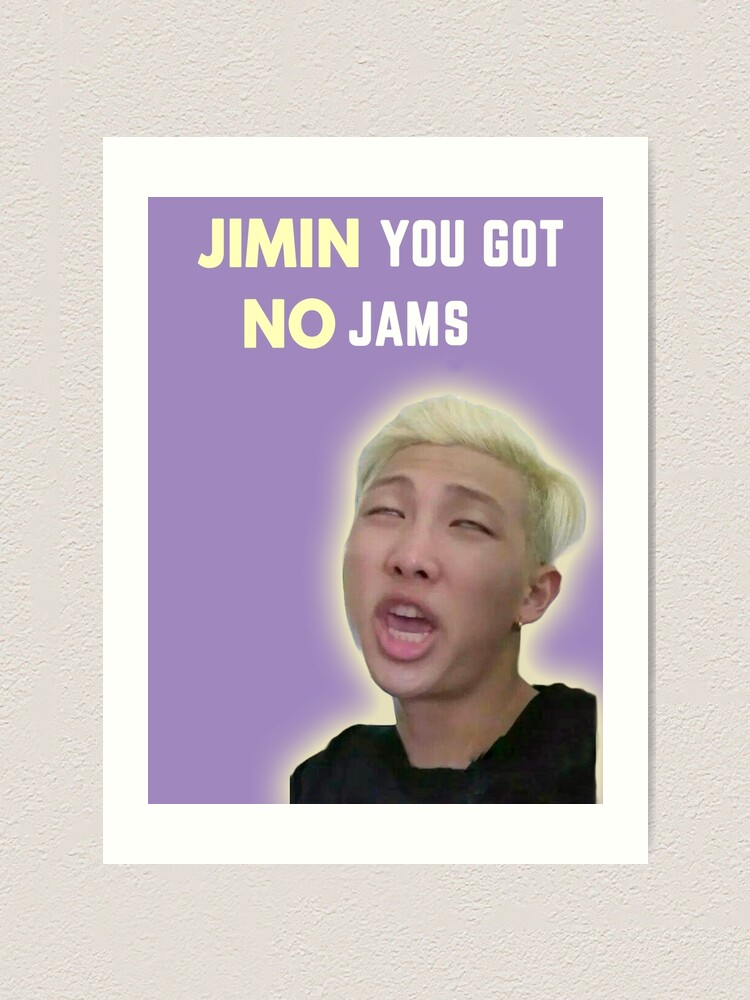 "BTS Jimin you got no jams by rm | Bts namjoon | BTS funny meme | BTS ...