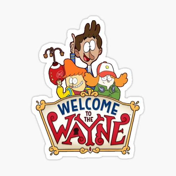 "Welcome To The Wayne" Sticker by IckObliKrum92 | Redbubble