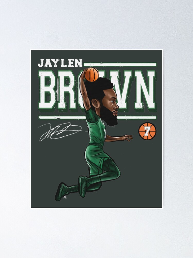 Póster «jaylen marrón de dibujos animados» de Arno-Lang | Redbubble