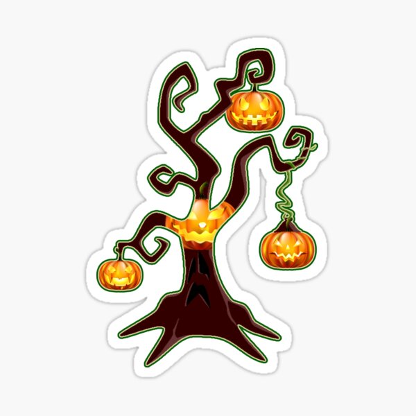 "wise mystical tree" Sticker for Sale by funystickerable | Redbubble