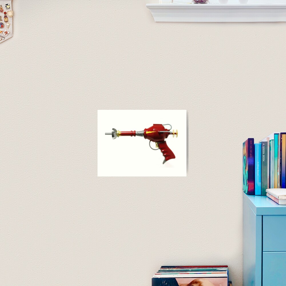 "Retro Ray Gun" Art Print by gasm | Redbubble