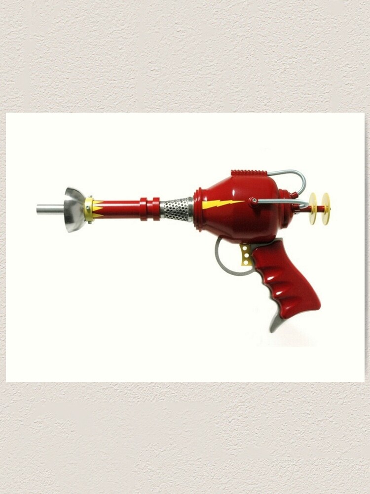 "Retro Ray Gun" Art Print by gasm | Redbubble