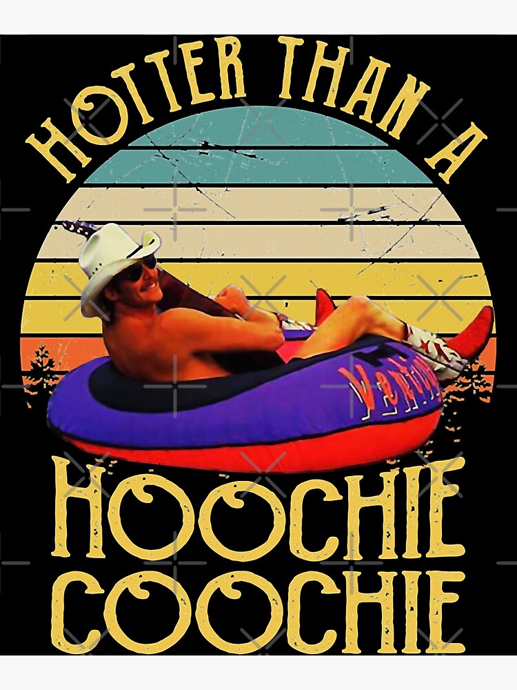 "Portrait Vintage heißer als ein Hoochie Coochie diese Bedingungen" Poster von RyderBignoldArt ...