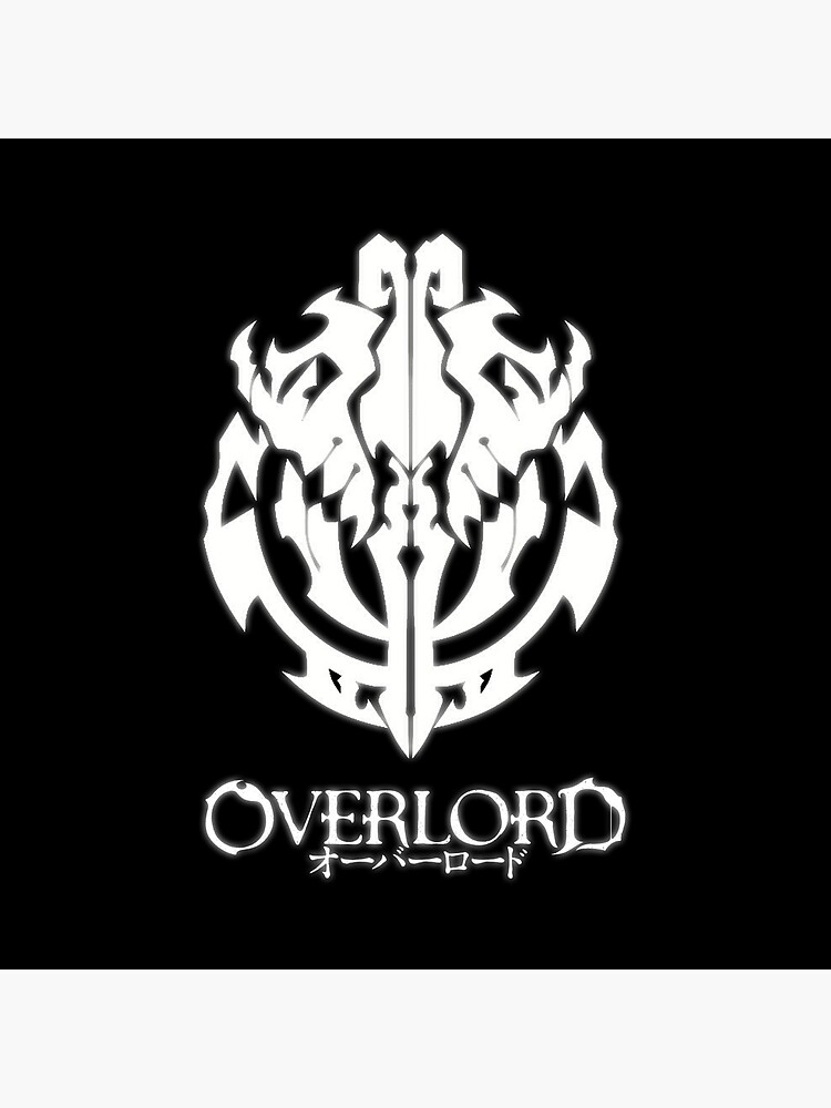 "Overlord Anime - Guild Emblem - Ainz Ooal Gown." Throw Pillow by Puigx ...