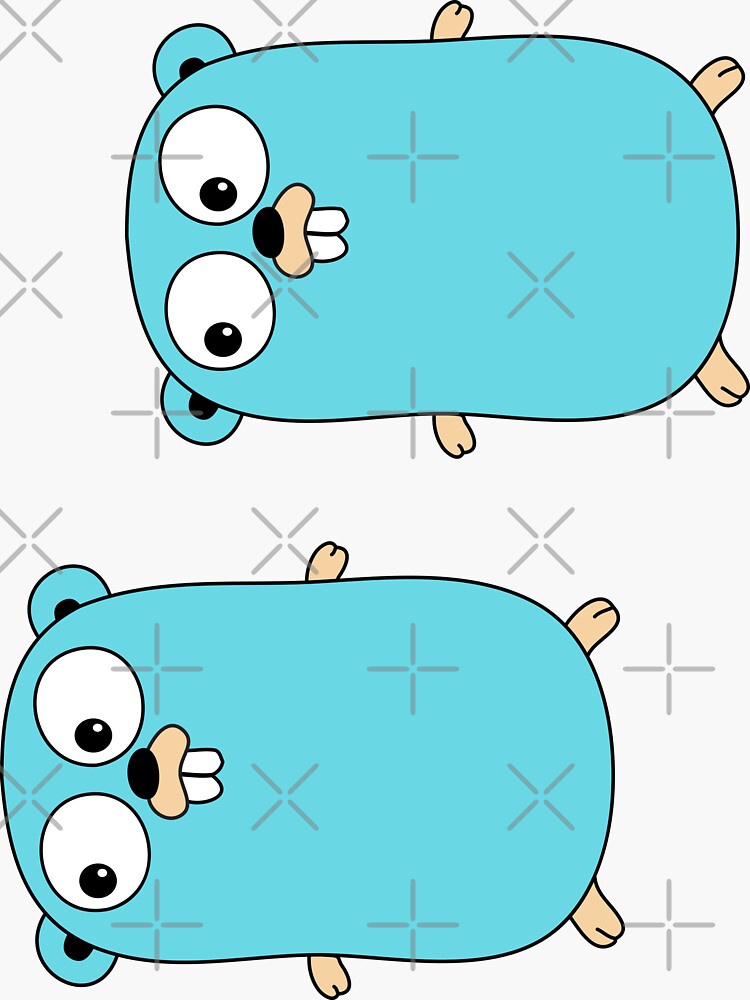 "Gopher­" Sticker by cloud- | Redbubble