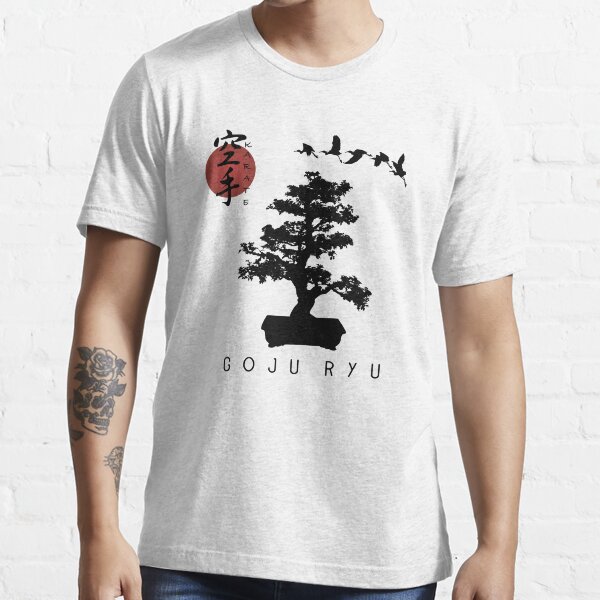 "Bonsai Tree Goju Ryu Calligraphy Karate Instructor Design - Japanese ...