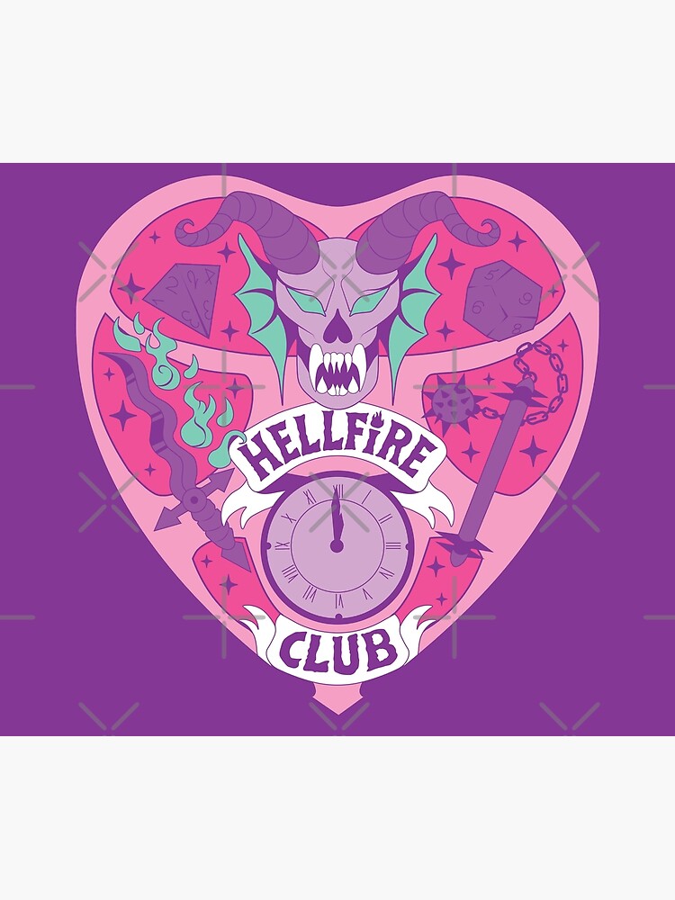 "Stranger Things: Hellfire Club DnD Club Pink Version | Kawaii Dungeons ...