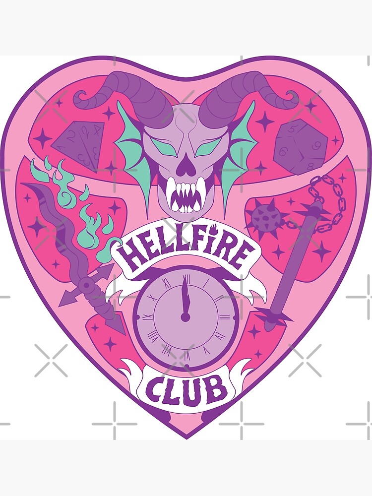 "Stranger Things: Hellfire Club DnD Club Pink Version | Kawaii Dungeons ...