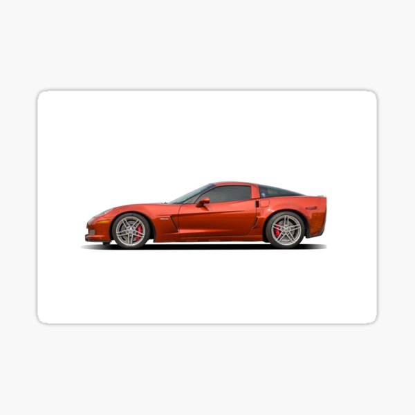 "Corvette C6 Z06" Sticker by garybrown1 | Redbubble