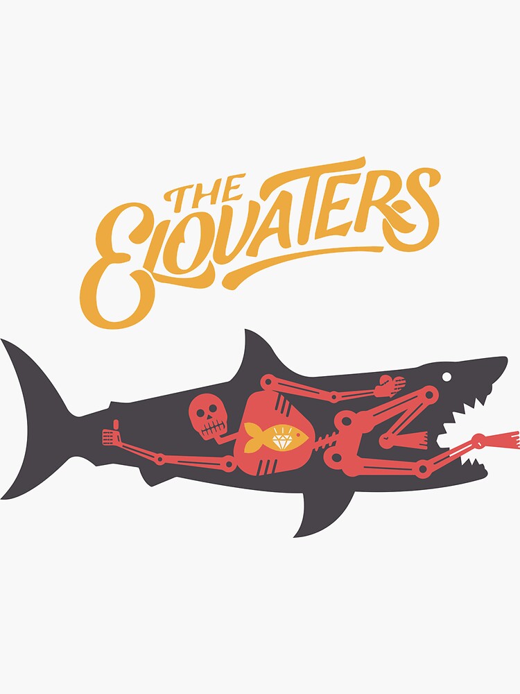 "jalankan-the-elovaters-reggae-band-sepanjang" Sticker for Sale by ...