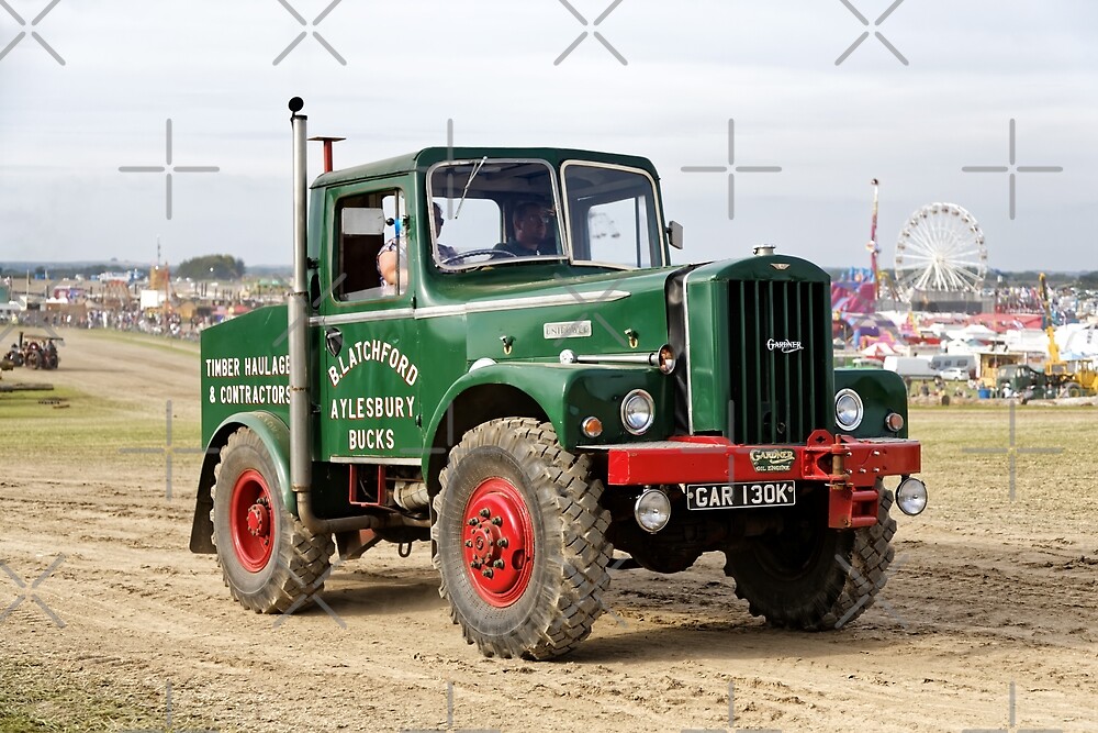 "1956 Unipower Hannibal Timber Tractor" by Andrew Harker | Redbubble