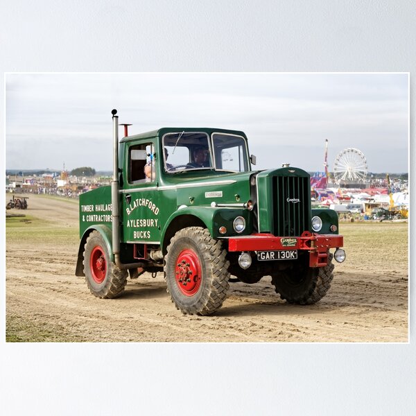"1956 Unipower Hannibal Timber Tractor" Poster for Sale by Andrew ...