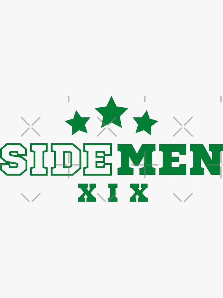 "Sidemen Football" Sticker for Sale by MSDSHOP01 | Redbubble