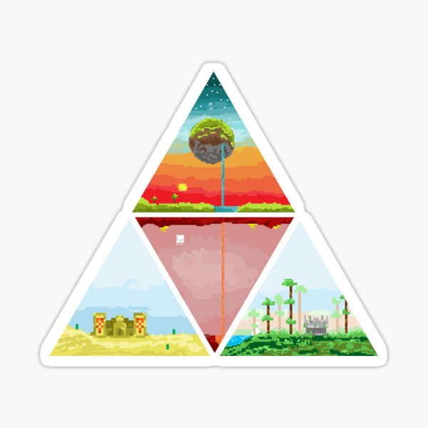 "Biomes - Minecraft" Sticker for Sale by RickSchoen | Redbubble