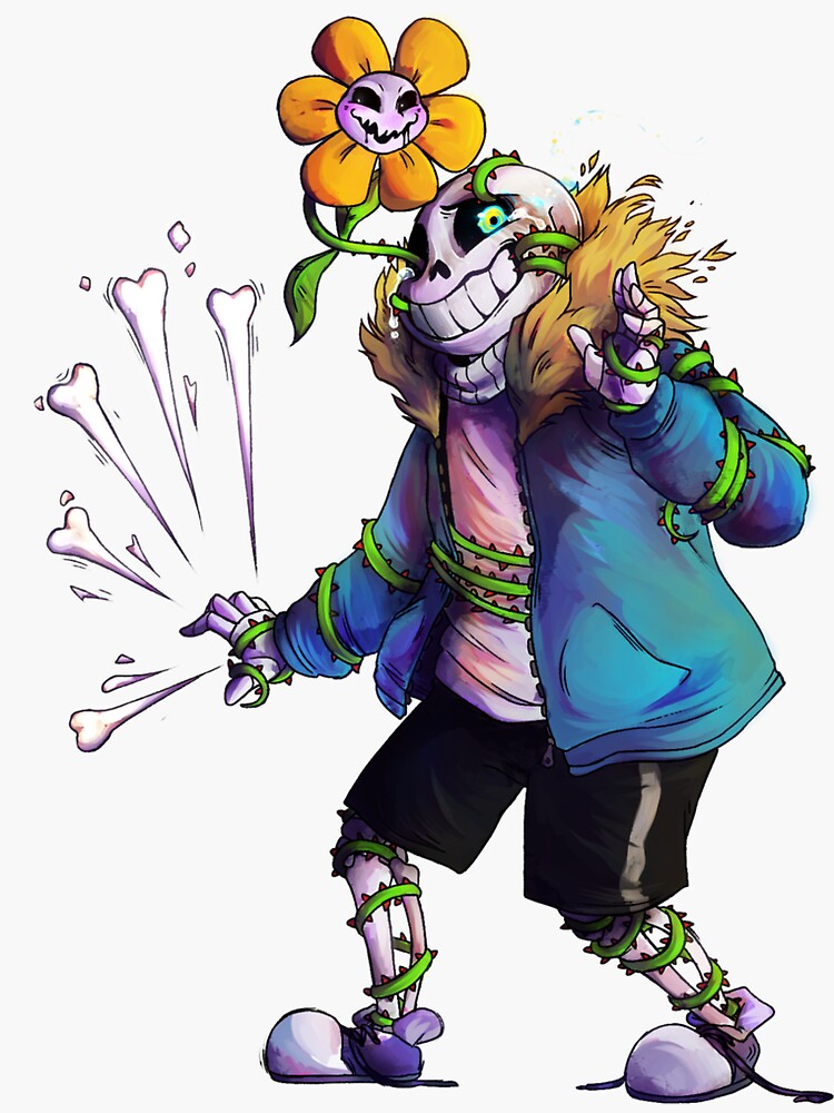 "Omega Flowey" Sticker for Sale by The2Art | Redbubble