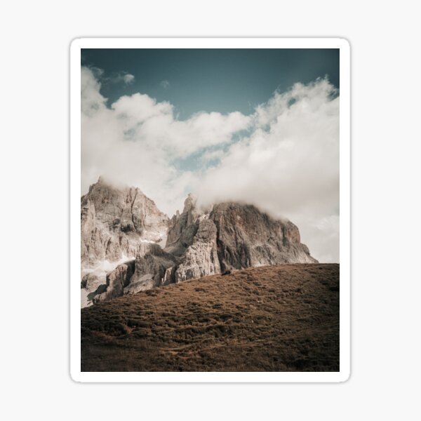 "Passo Rolle - Rolle Pass XV" Sticker for Sale by LucaRamble | Redbubble