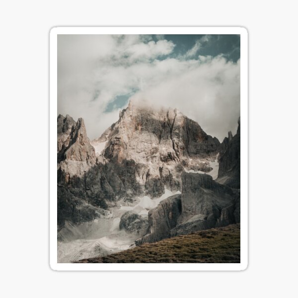 "Passo Rolle - Rolle Pass XVI" Sticker for Sale by LucaRamble | Redbubble