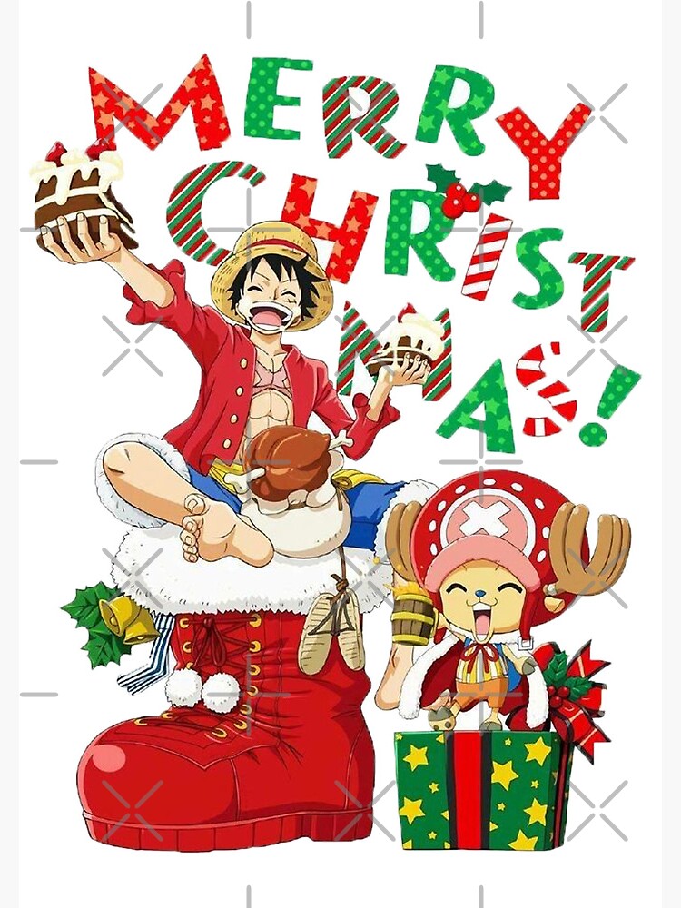 "Merry Christmas From Luffy and Chopper One Piece , Luffy and Chopper ...