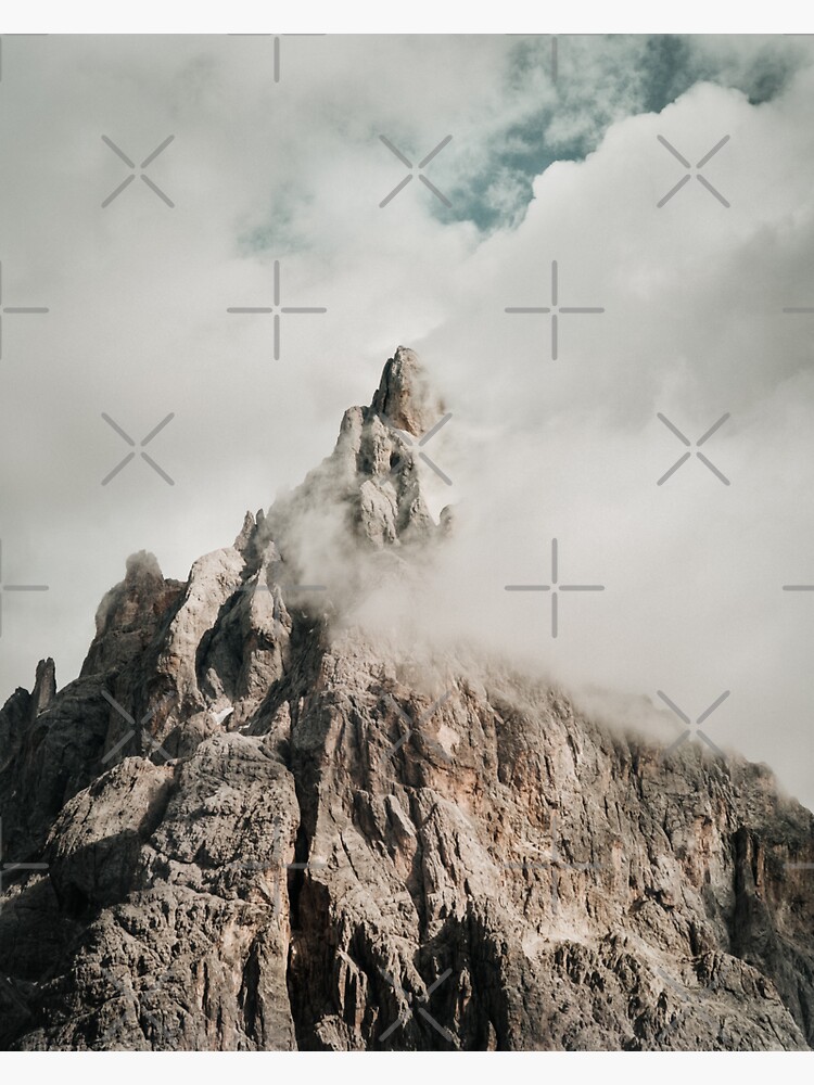 "Passo Rolle - Rolle Pass XVII" Sticker for Sale by LucaRamble | Redbubble