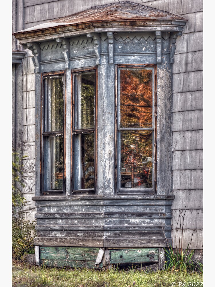 "Maniac In Decline Autumn Window" Sticker for Sale by BeanME | Redbubble