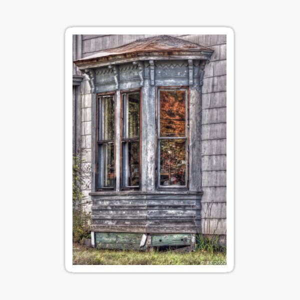 "Maniac In Decline Autumn Window" Sticker for Sale by BeanME | Redbubble
