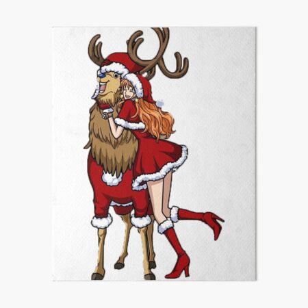 "Merry Christmas From Nami and Chopper One Piece , Nami and Chopper One ...