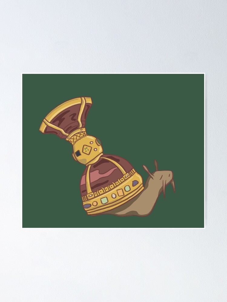 "Holy Snail--Grail" Poster for Sale by DanielleSeay56 | Redbubble
