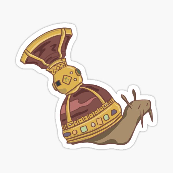 "Holy Snail--Grail" Sticker for Sale by DanielleSeay56 | Redbubble