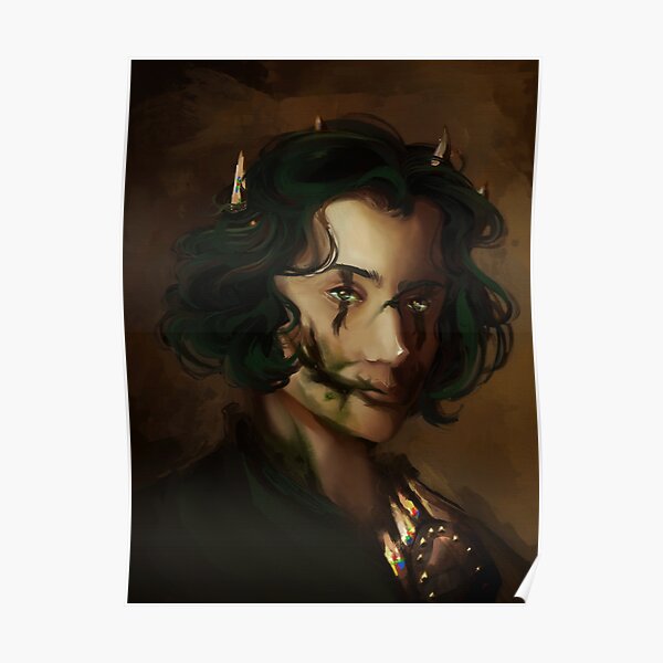 "Dream SMP Sam Painting" Poster for Sale by rosieanox | Redbubble