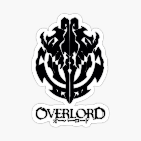 "Overlord Anime - Guild Emblem - Ainz Ooal Gown - Color 2" Sticker for ...