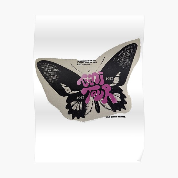 "Tini Stoessel - Tini Tour 2022 Merch" Poster for Sale by stoesselsmile ...