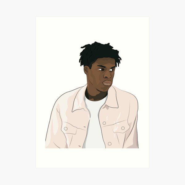 "Daniel Caesar " Art Print by ScoxtMerch | Redbubble
