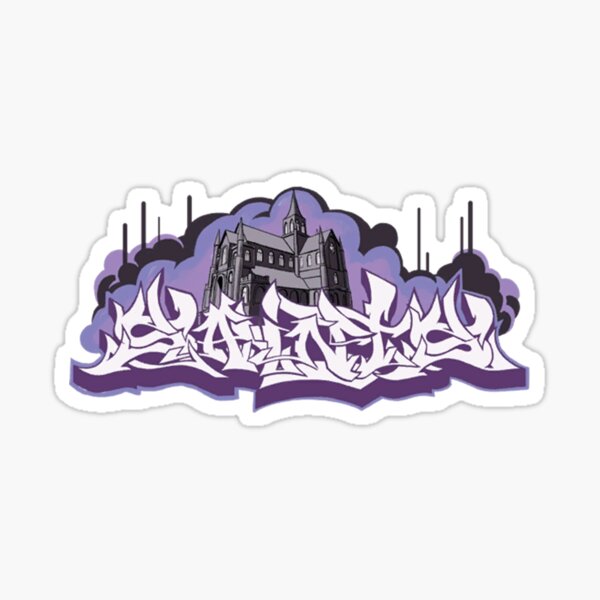 "Saints Row Graffiti " Sticker for Sale by MadLeo95 | Redbubble