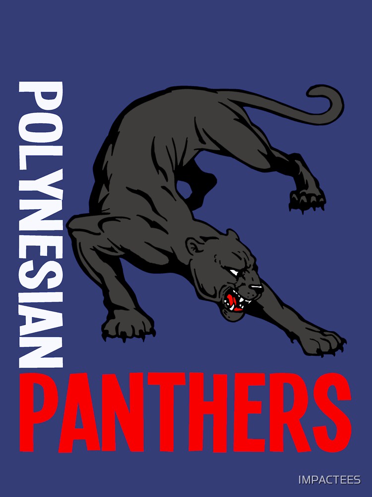 "Polynesian Panthers" T-shirt for Sale by IMPACTEES | Redbubble ...