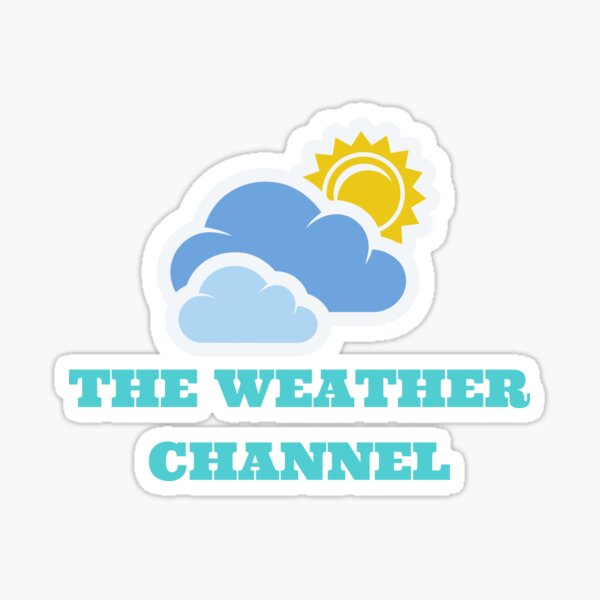 "The Weather Channel amazing style t shirt" Sticker for Sale by TAAZI ...