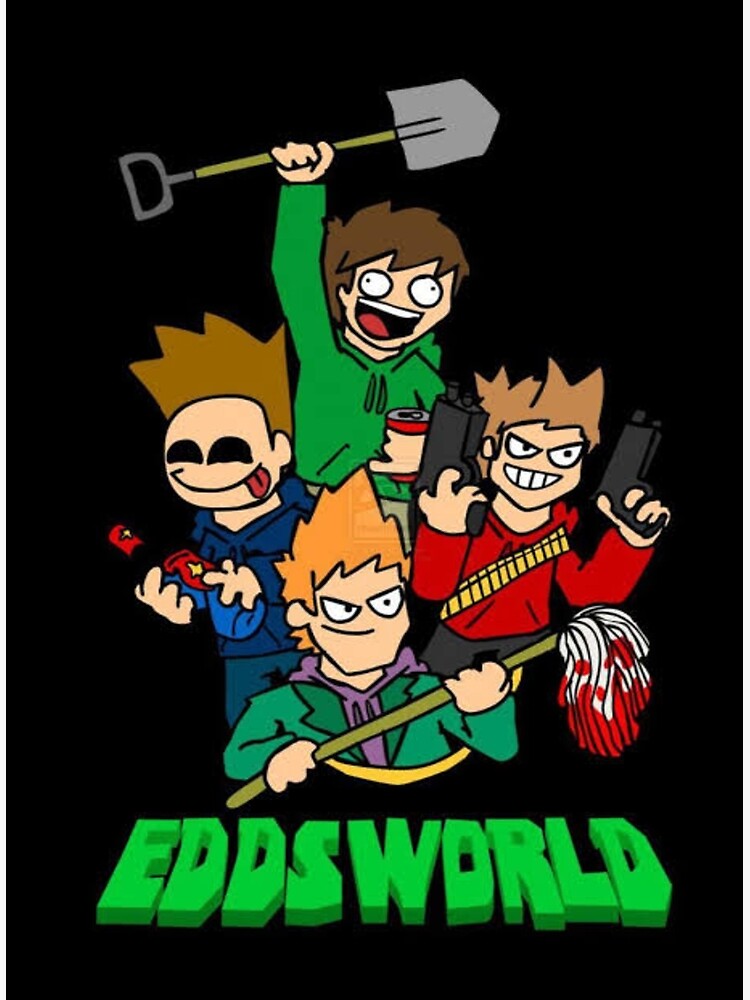 "Eddsworld " Poster for Sale by Blackisle | Redbubble