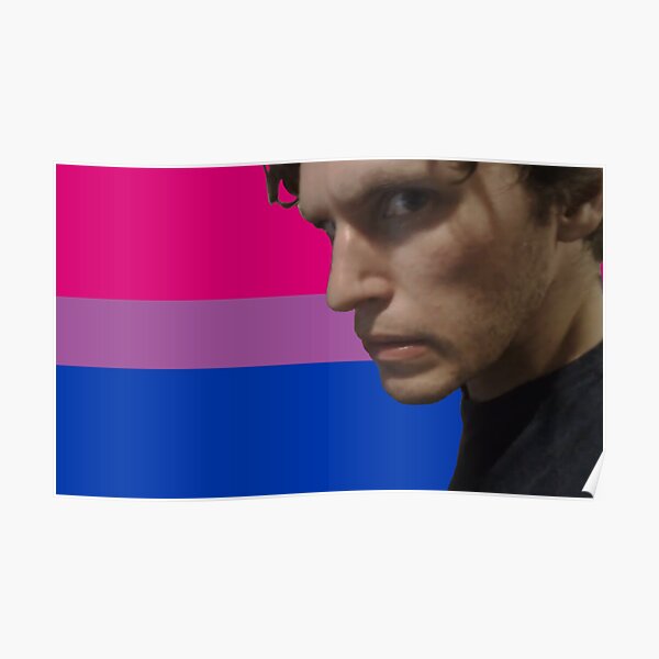 "jerma bisexual" Poster for Sale by braindeadbadger | Redbubble