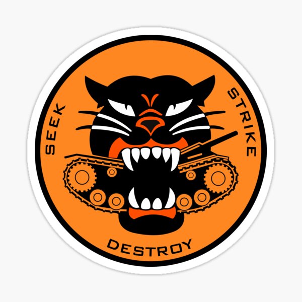 "US Army -Tank Destroyer Battalions emblem - SEEK STRIKE DESTROY ...