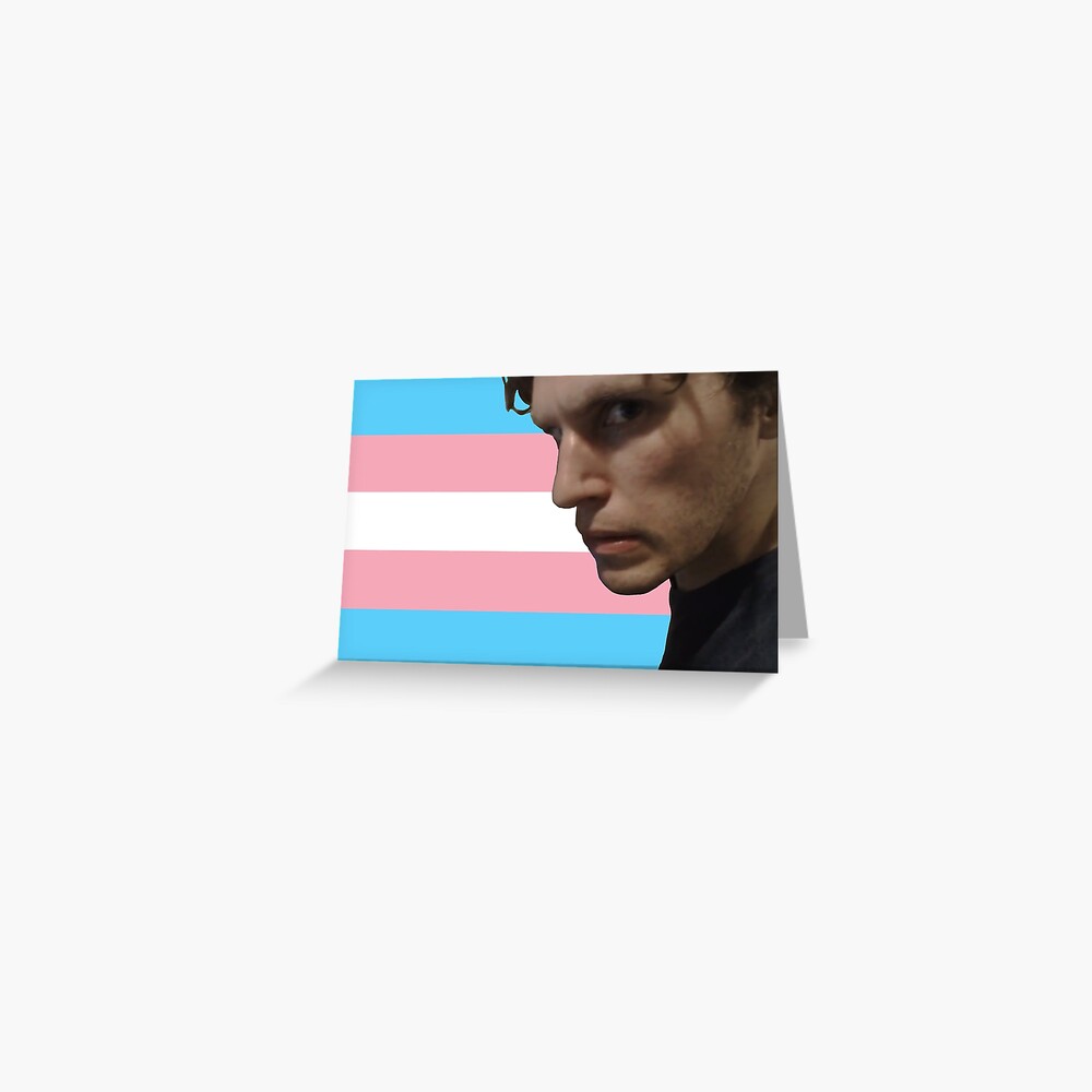 "jerma trans" Sticker for Sale by braindeadbadger | Redbubble