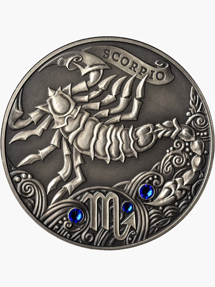 "Scorpio Zodiac Horoscope Astrology Sticker" Sticker for Sale by ...