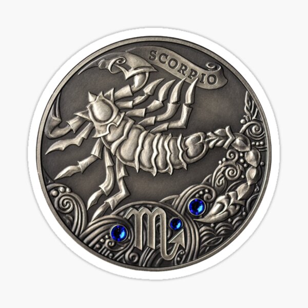 "Scorpio Zodiac Horoscope Astrology Sticker" Sticker for Sale by ...