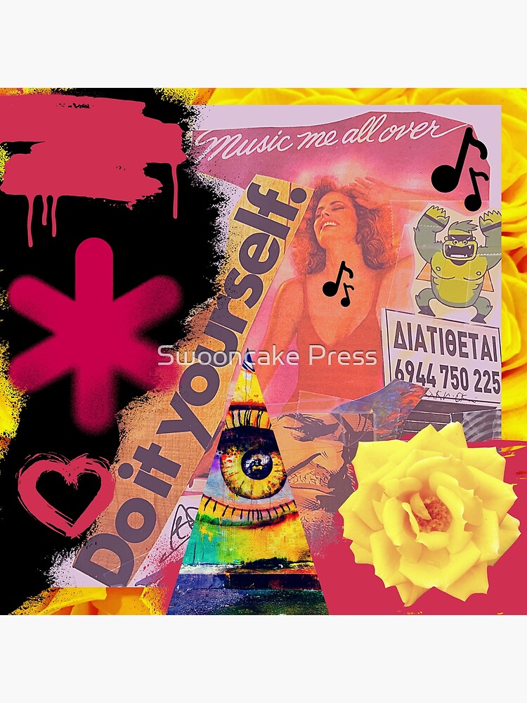 "Do it Yourself Collage" Poster for Sale by mistivelvet | Redbubble