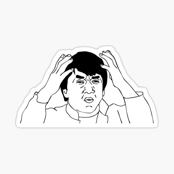 "But Why Meme" Sticker for Sale by Juanscorner | Redbubble