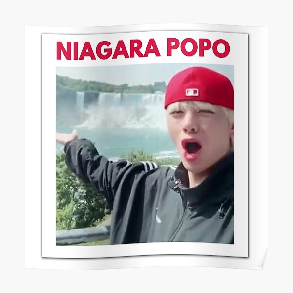 "V Niagara PoPo | Bts taehyung | BTS funny meme | BTS funny faces ...