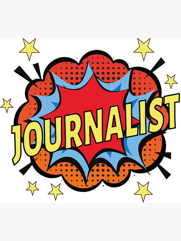 "Funny Journalist Design Appreciation Gift" Poster for Sale by LOGPRO ...