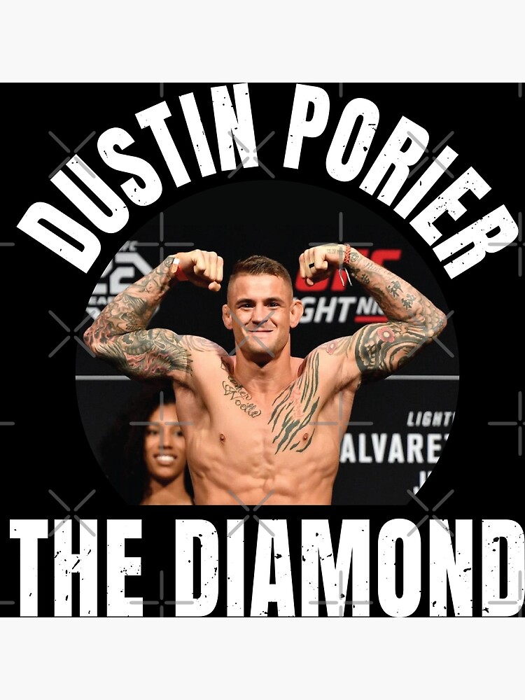 "Dustin Poirier The Diamond Coolstoner" Poster for Sale by coolstoner ...