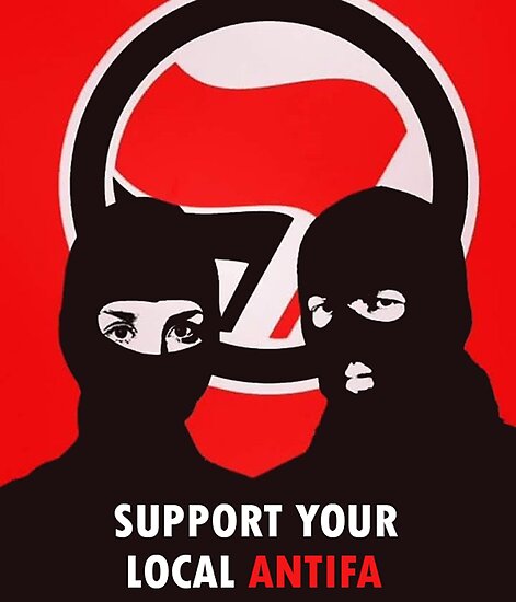 "Support Your Local Antifa - Anti-Fascist Action" Poster by dru1138 ...