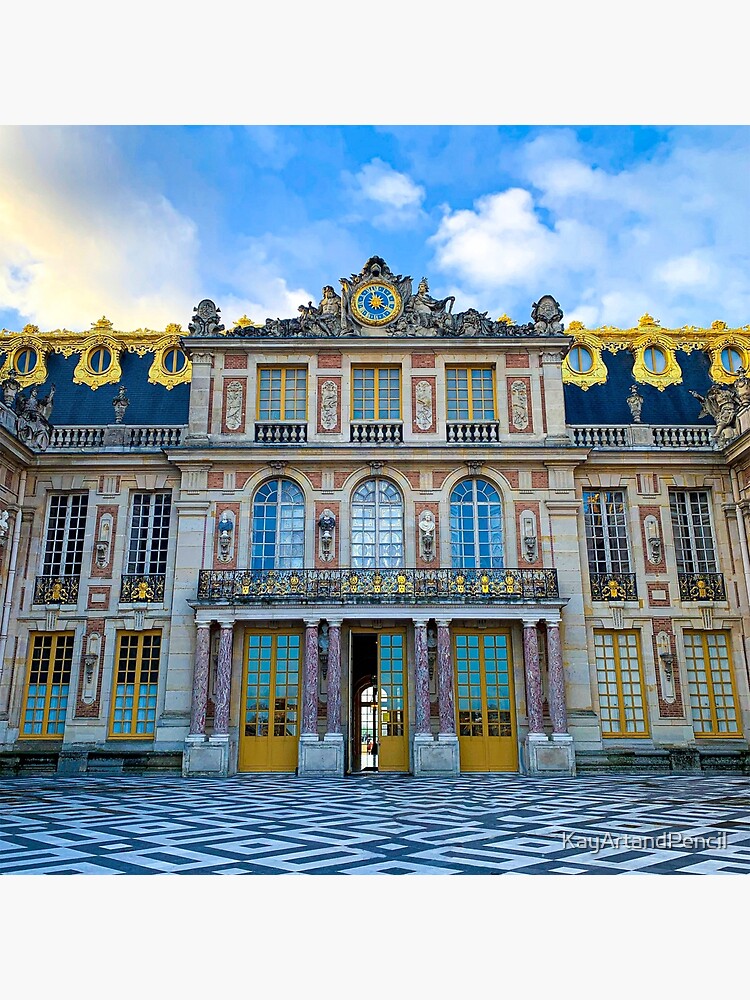 "Palace of Versailles" Poster for Sale by KayArtandPencil | Redbubble